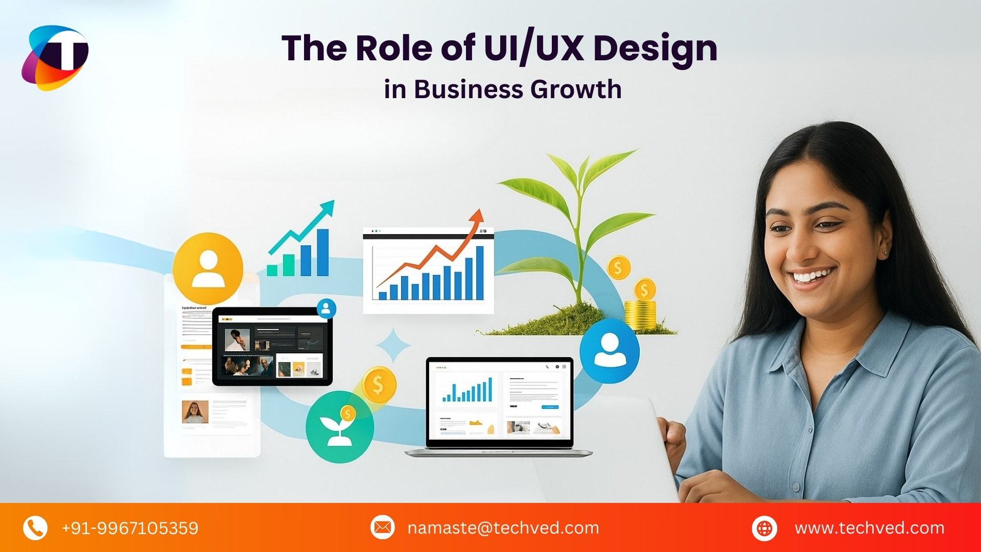 The Role of UI/UX Design in Business Growth | Techved
