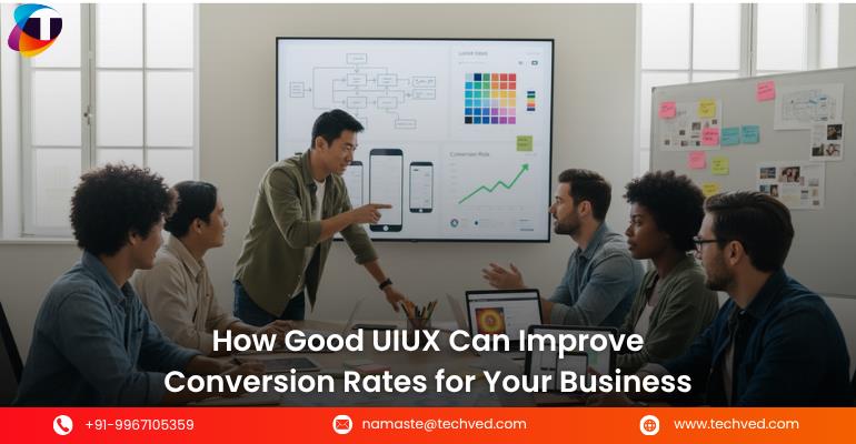 How Good UIUX Can Improve Conversion Rates for Your Business | Techved