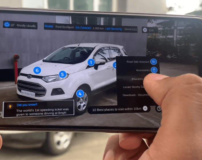 AR/VR Automobile Solution Case Study - TECHVED Success Story