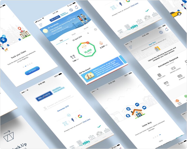 RGI Insurance App Case Study: A UX/UI Design Triumph | Techved